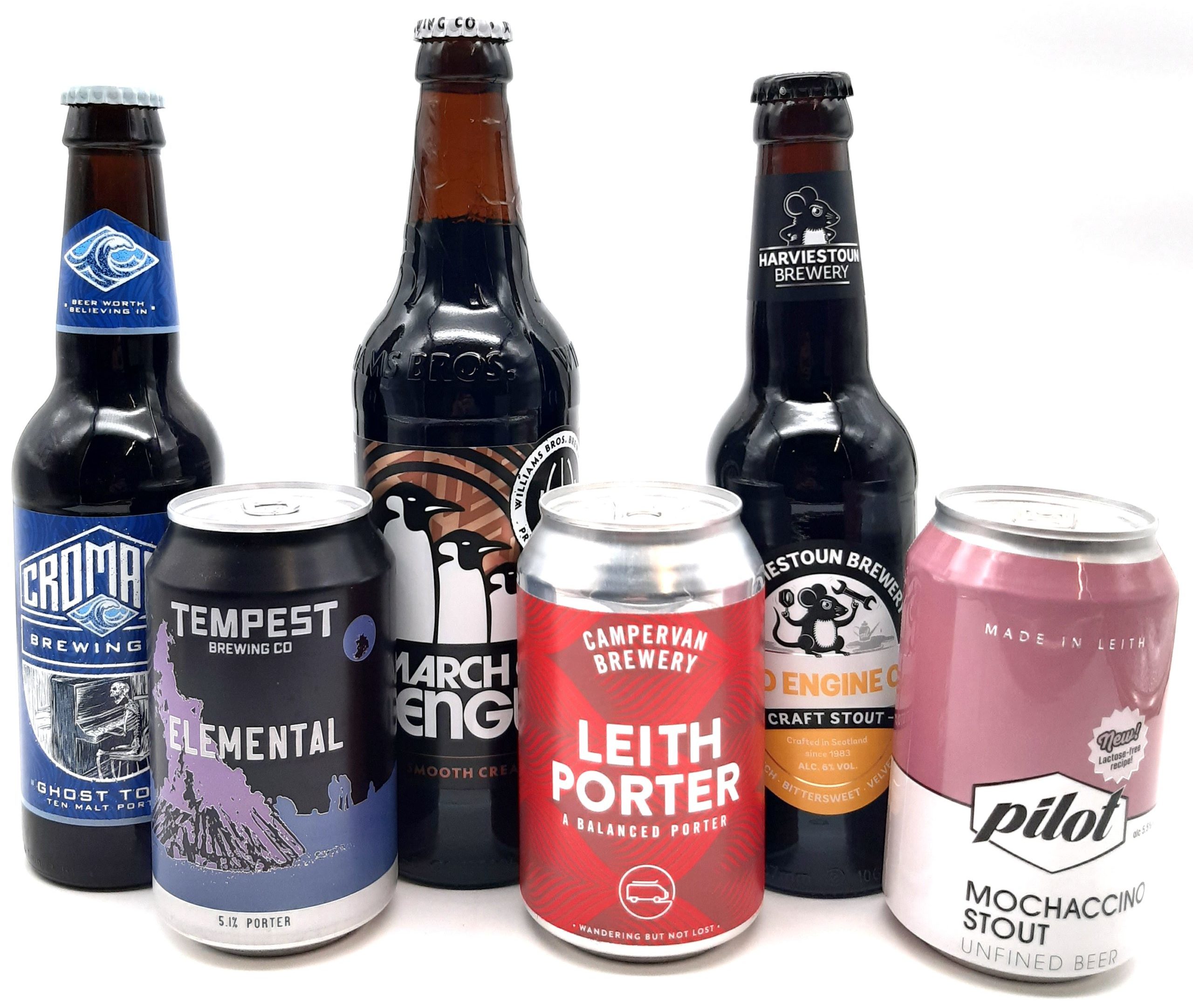 DARK & DELICIOUS SCOTTISH BEER BOX OF 12 - Great Grog