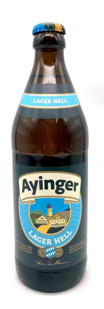 AYINGER LAGER HELL 50CL BT - Great Grog