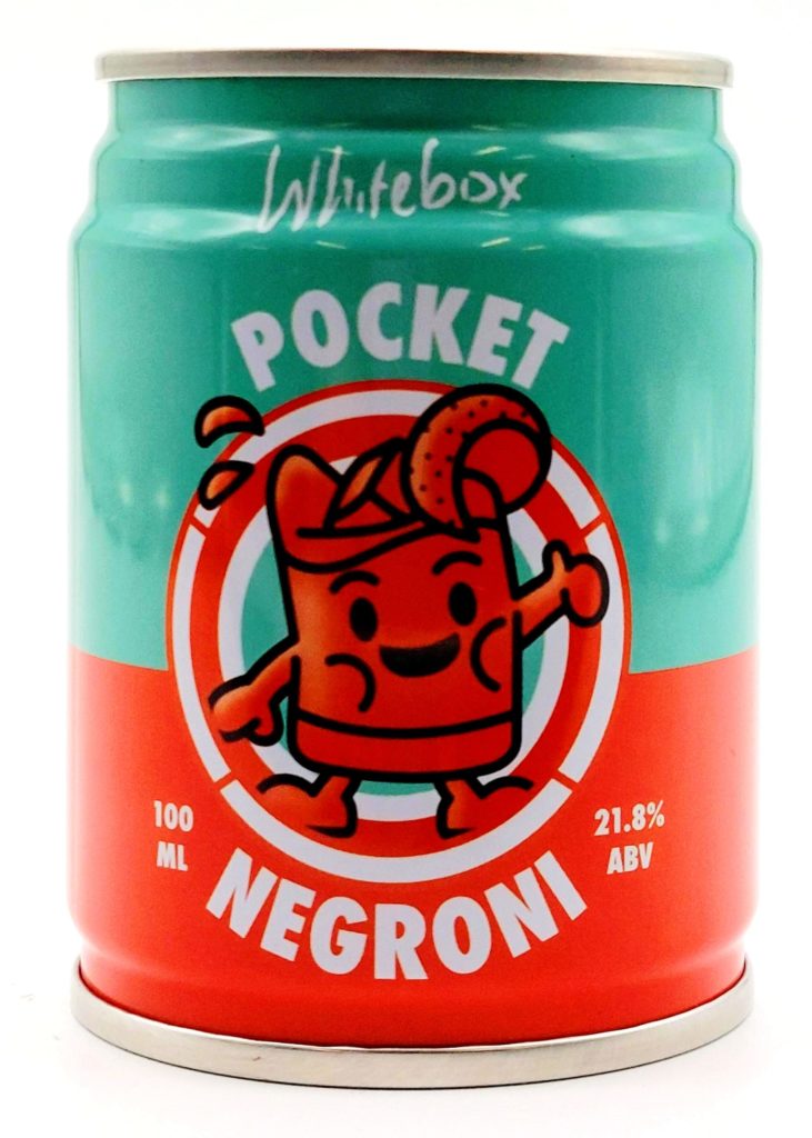 COCKTAIL POCKET NEGRONI 100ml CAN - Great Grog